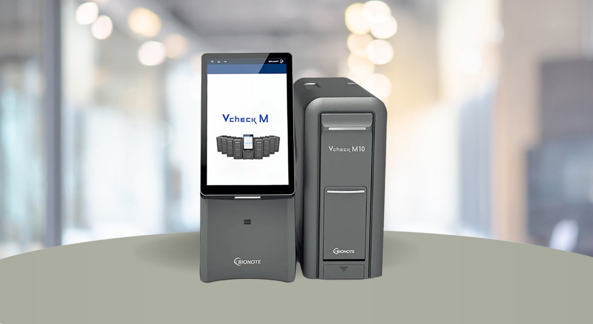 Vcheck M10 de Bionote: Diagnóstico molecular de alta precisión y rápid – Distrito Vet