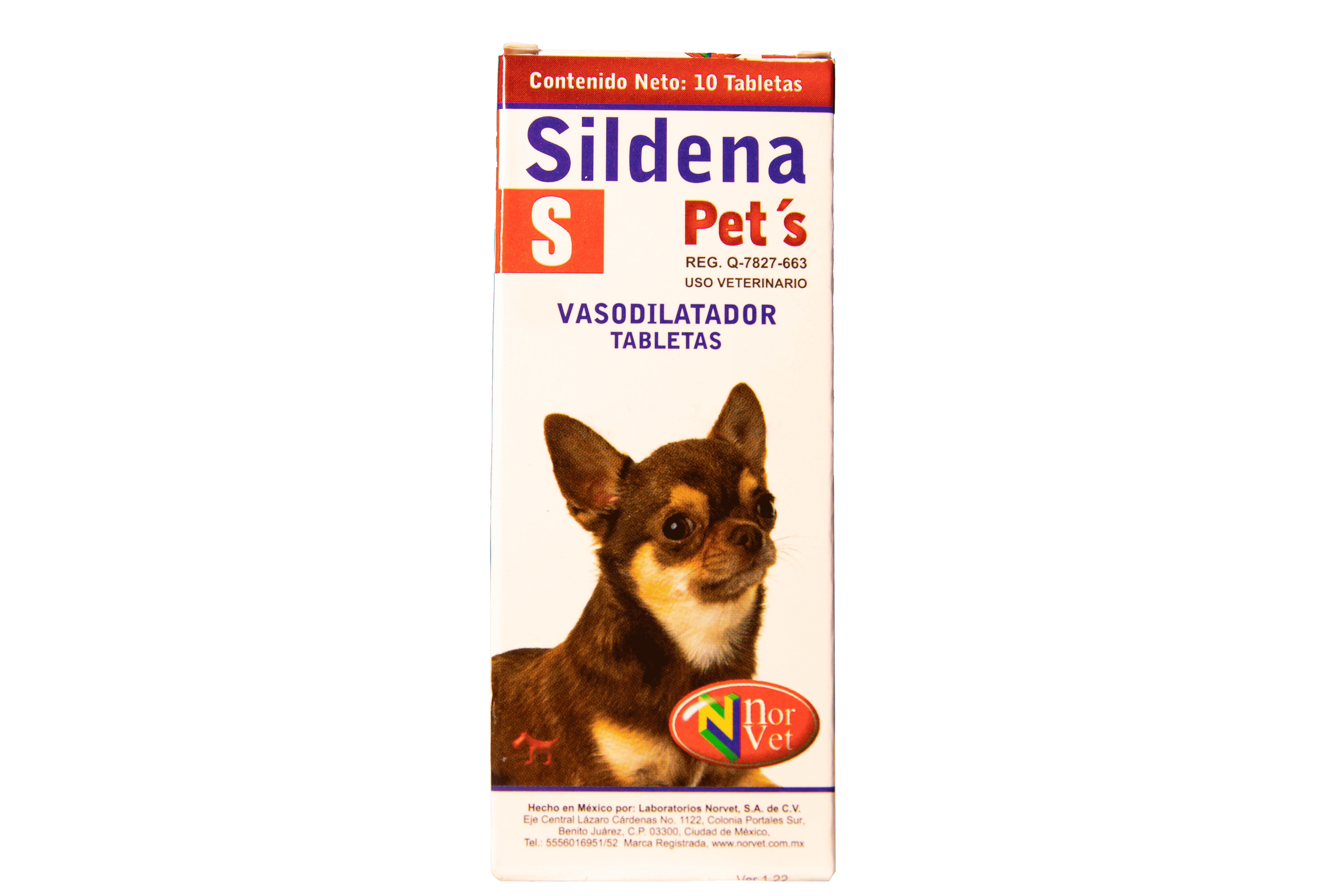 Sildena Pets S 10 Tabs – Distrito Vet