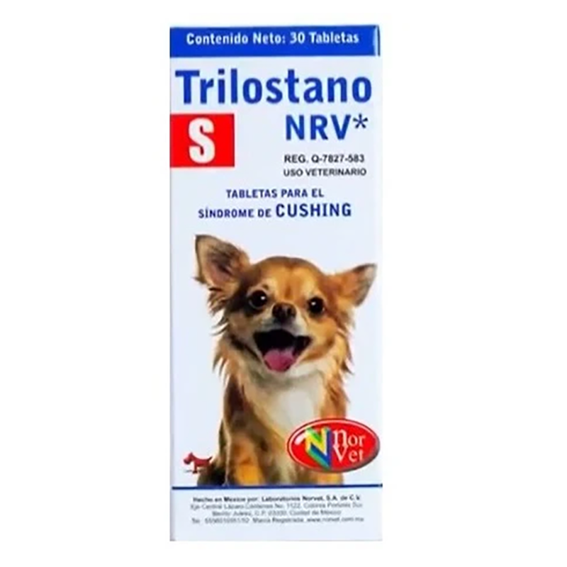 Trilostano 10 Mg NRV 30 Tabs – Distrito Vet
