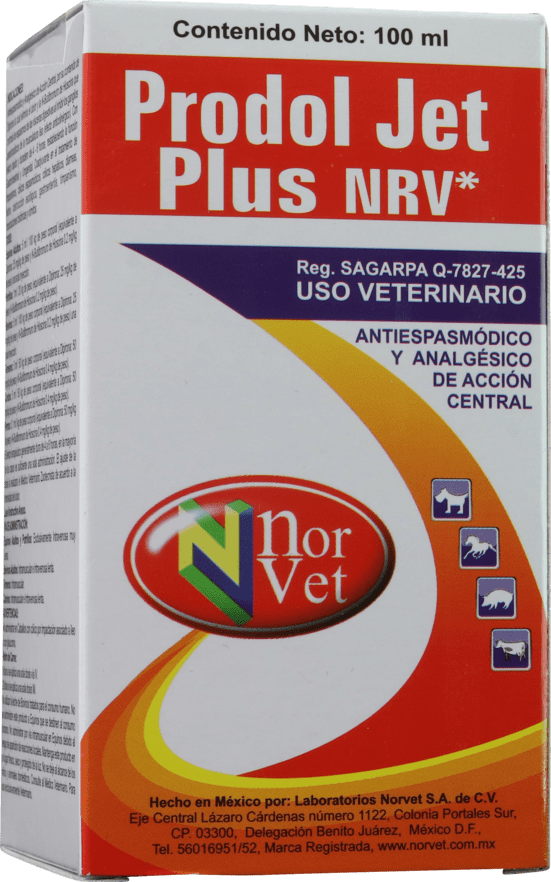 Prodol JET Plus Sol. INY. 100 Ml – Distrito Vet