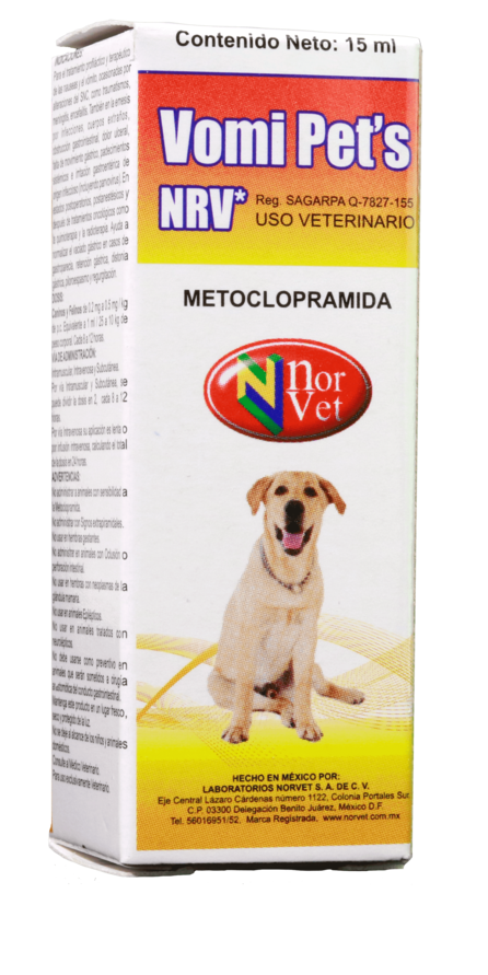 Vomi - Pets NRV 15 ml – Distrito Vet